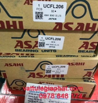 bạc đạn fl206 asahi, bạc đạn asahi fl206, vòng bi fl206 asahi