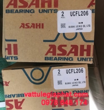 gối đỡ asahi ucfl206, gối đỡ asahi ucfl206 giá rẻ, vòng bi asahi ...